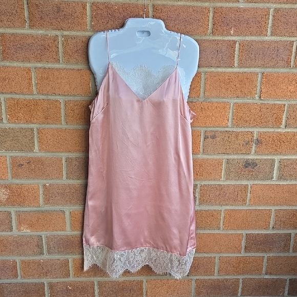 Ginia | Intimates & Sleepwear | Ginia Silk Chemise With Chantilly Lace ...